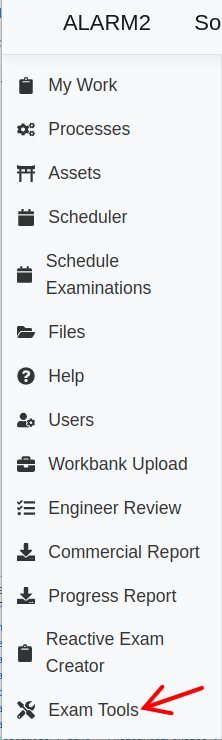 Reactive Exam Creator | Alarm2